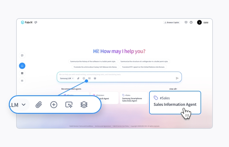 FabriX | Enterprise Generative AI Service Platform | Samsung SDS