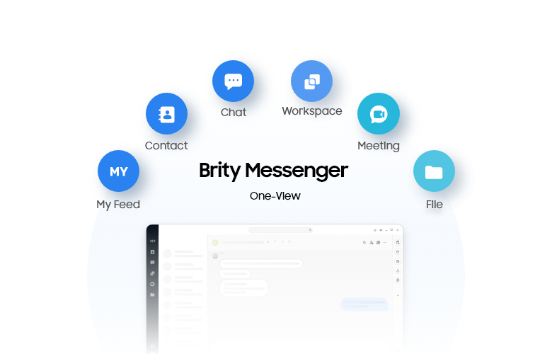 Brity Messenger l Convenient and safe work communications l Samsung SDS
