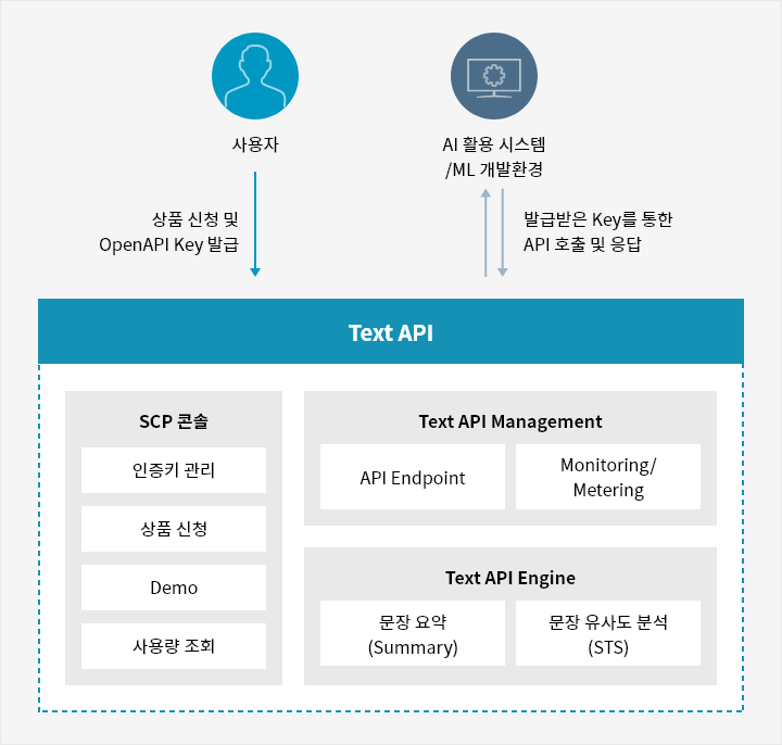 Text Api 클라우드 상품 삼성sds 텍스트 Api