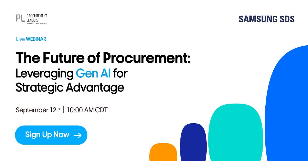 The Future of Procurement : Leveraging Gen AI for Strategic Advantage ...