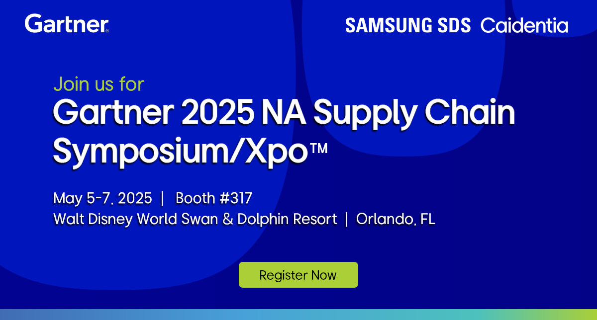 Samsung SDS at Gartner 2025 NA Supply Chain Symposium/Xpo™ | Events ...
