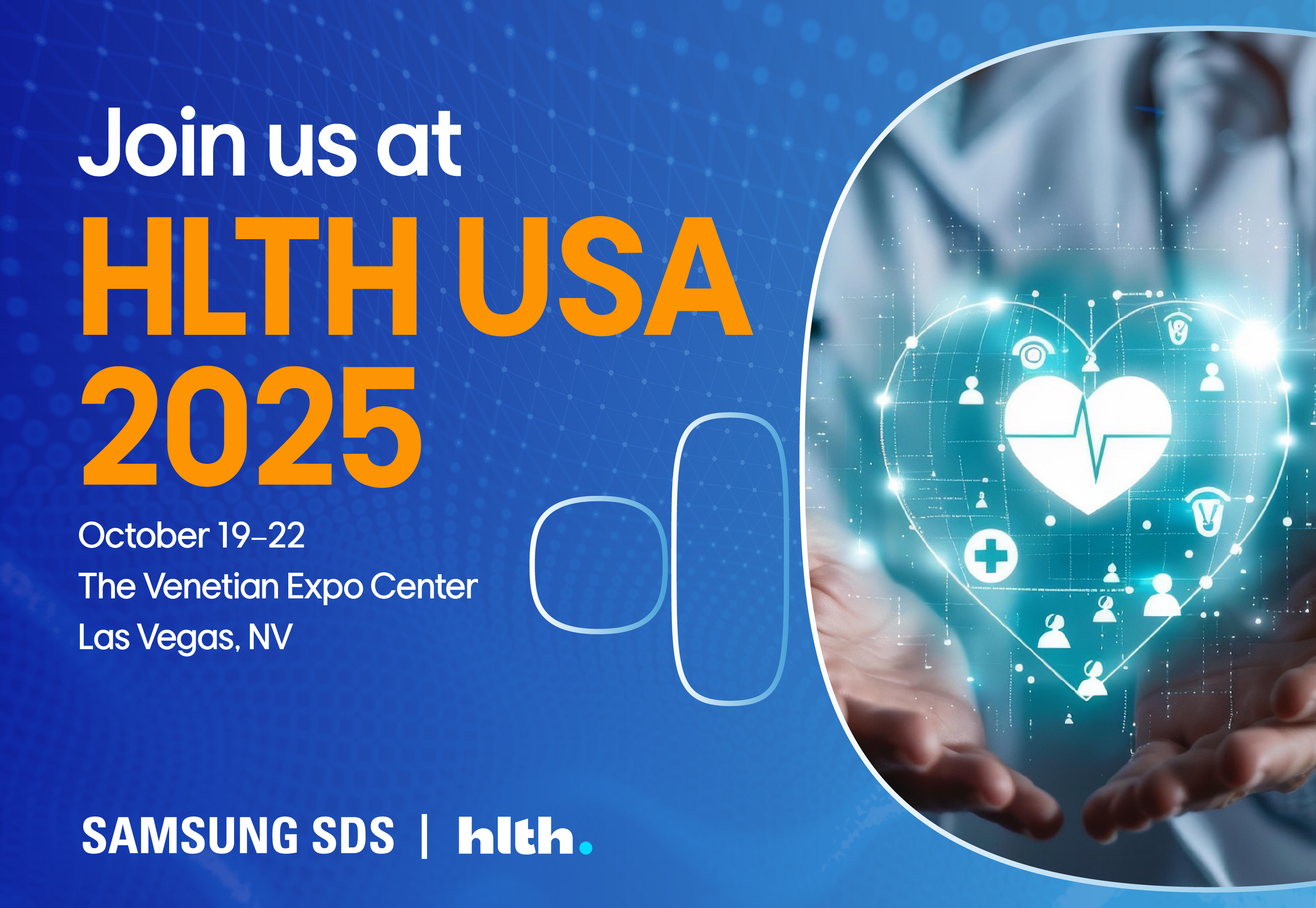 Join Us at HLTH 2025 | Events | Samsung SDS USA