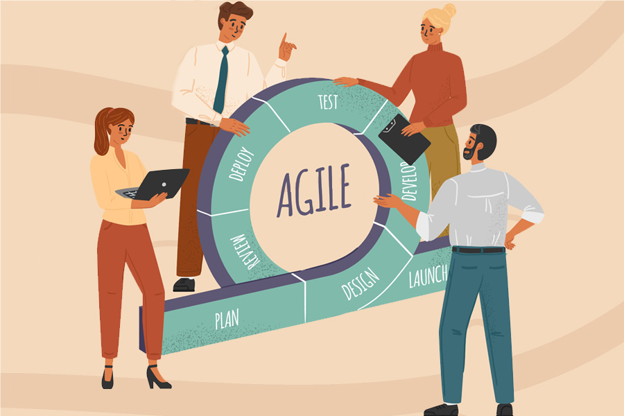 An Agile Approach, the Core of Corporate DT for Working Culture Innovation